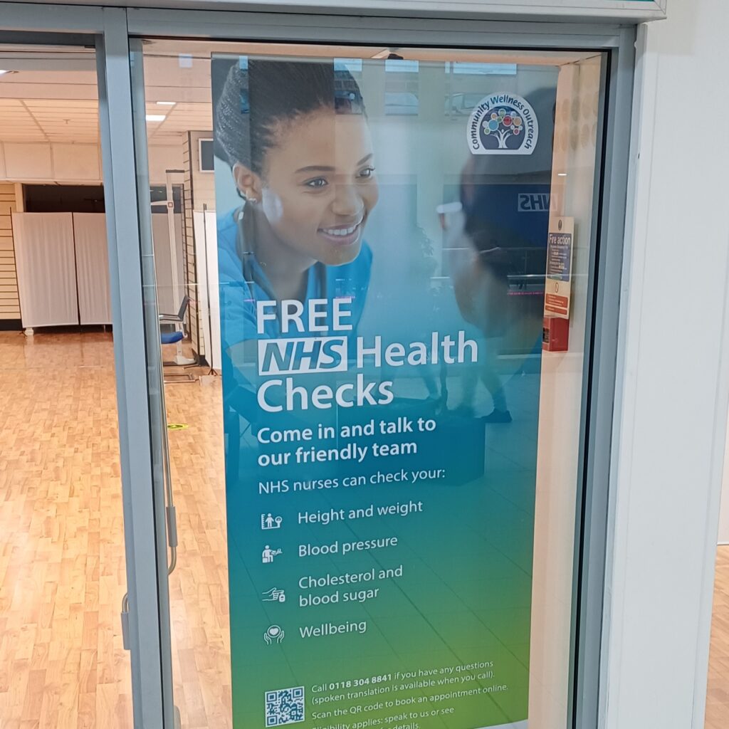 Free NHS Health Checks now available at Broad Street Mall – Reading ...